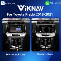 China Viknav Linux System Decoder Box for Toyota Prado 2018-2021 with Wireless CarPlay Android Auto Integration for sale