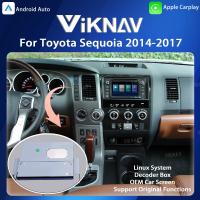 China Viknav Linux System Decoder Box with Wireless CarPlay & Android Auto for Toyota Sequoia 2014-2017 Models for sale