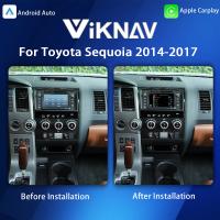 China Viknav Linux System Decoder Box with Wireless CarPlay & Android Auto for Toyota Sequoia 2014-2017 Models for sale