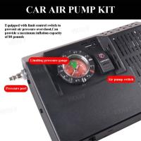 China Viknav Ford F150 Raptor Electric Air Pump Tire Inflator 12V DC Portable Compressor for sale