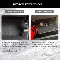 China Viknav Ford F150 Raptor Electric Air Pump Tire Inflator 12V DC Portable Compressor for sale