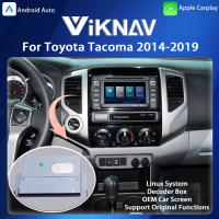 China Viknav Linux System Decoder Box with Wireless CarPlay Android Auto for Toyota Tacoma 2014-2019 Models for sale