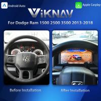 China Viknav 13.1 Inch Digital Cluster Speedometer for Dodge Ram 1500 2500 3500 2013-2018 Models with Linux System for sale