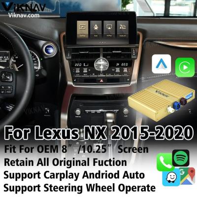 China Wireless Car Multimedia Linux Interface Box for Lexus NX 2015-2020 with 10.25