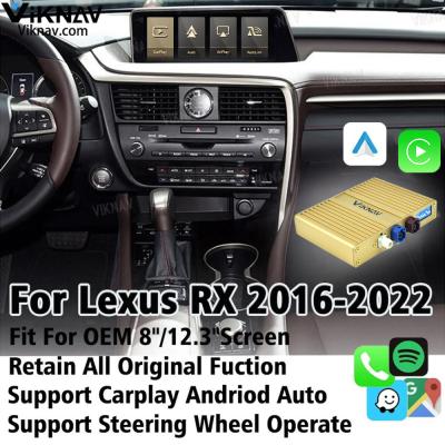 China Viknav Linux Interface Box for Lexus RX 2016-2022 with Wireless CarPlay and Android Auto for 8-12.3 Inch Screens for sale