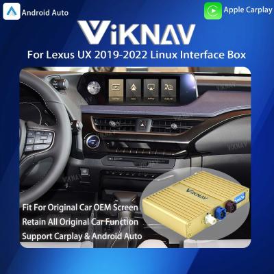 China Viknav Linux System For Lexus UX 2019-2022 Wireless Apple CarPlay Android Auto Only Support Original Car OEM Screen for sale