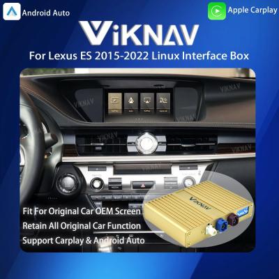 China Viknav Linux System For Lexus ES 2015-2022 Wireless Apple CarPlay Android Auto Only Support Original Car OEM Screen for sale