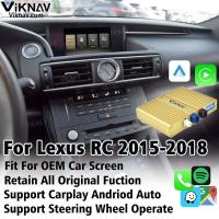 China Viknav Linux Steering Wheel Interface Box for Lexus RC 2015-2018 with Wireless CarPlay and Android Auto for sale