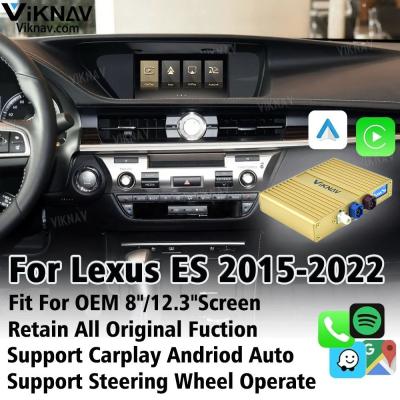 China Viknav Linux Interface Box for Lexus ES 2015-2022 with Wireless CarPlay & Android Auto - 12.3 Inch Screen Compatible for sale