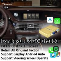 China Lexus LS 2013-2023 Universal Steering Wheel Control Interface Box 12V with Wireless CarPlay & Android Auto for sale