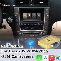 China Viknav Linux System for Lexus IS 2009-2012 with Wireless CarPlay & Android Auto - Sunplus SPHE8368-2U Processor for sale