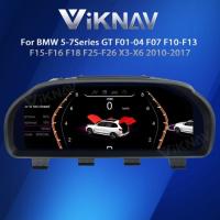 China VIKNAV 12.3-inch Digital Instrument Cluster for BMW 5-7 Series X3-X6 2010-2017 with 1920x720 Display and T507 CPU for sale
