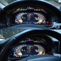 China VIKNAV 12.3-inch Digital Instrument Cluster for BMW 5-7 Series X3-X6 2010-2017 with 1920x720 Display and T507 CPU for sale