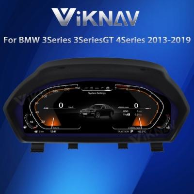 China VIKNAV 12.3-inch Digital Instrument Cluster for BMW 3 Series 4 Series 2013-2019 with 1920x720 Display for sale