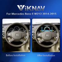 China VIKNAV 12.3 Inch Digital Instrument Cluster for Mercedes Benz E-Class W212 2014-2015 with Dual-Core CPU for sale