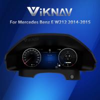 China VIKNAV 12.3 Inch Digital Instrument Cluster for Mercedes Benz E-Class W212 2014-2015 with Dual-Core CPU for sale