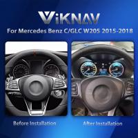 China VIKNAV 12.3 Inch Digital Cluster Speedometer for Mercedes Benz C/GLC W205 2015-2018 with Dual-Core CPU for sale