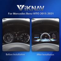China VIKNAV 12.3 Inch Digital Cluster Speedometer for Mercedes Benz VITO 2015-2021 Linux System for sale