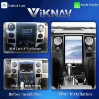 China VIKNAV 14.4-inch Android 13 Car Radio for Ford F150 F250 F350 2013-2014 with Wireless CarPlay and 8GB RAM for sale
