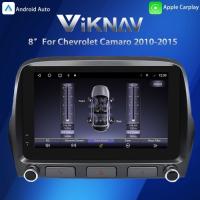 China VIKNAV 8-inch Android Car Radio for Chevrolet Camaro 2010-2015 with Wireless CarPlay, 8GB RAM 128GB Storage for sale