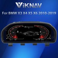 China VIKNAV 12.3-inch Digital Instrument Cluster for BMW X3/X4/X5/X6 2010-2019 with 1920x720 HD Display for sale
