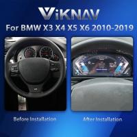 China VIKNAV 12.3-inch Digital Instrument Cluster for BMW X3/X4/X5/X6 2010-2019 with 1920x720 HD Display for sale