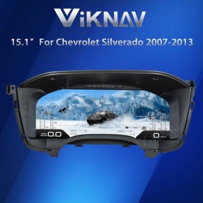 China Viknav 15.1 Inch Digital Cluster for Chevrolet Silverado GMC Sierra 2007-2013 Linux System for sale