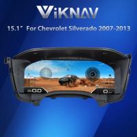 China Viknav 15.1 Inch Digital Cluster for Chevrolet Silverado GMC Sierra 2007-2013 Linux System for sale