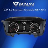 China Viknav 15.1 Inch Digital Cluster for Chevrolet Silverado GMC Sierra 2007-2013 Linux System for sale