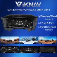 China Viknav 15.1 Inch Digital Cluster for Chevrolet Silverado GMC Sierra 2007-2013 Linux System for sale