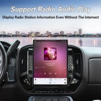 China VIKNAV 15.6 Inch Android Car Radio for Chevrolet Silverado GMC Sierra 2014-2018 with 8GB RAM 128GB ROM for sale