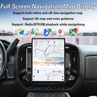 China VIKNAV 15.6 Inch Android Car Radio for Chevrolet Silverado GMC Sierra 2014-2018 with 8GB RAM 128GB ROM for sale