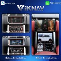 China Viknav 13.3-inch Android Car Radio with Wireless CarPlay for Land Rover Range Rover Vogue L405 2013-2017 | 8GB RAM 128GB ROM for sale
