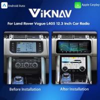China Viknav 12.3 Inch Android Car Radio for Land Rover Range Rover Vogue L405 2013-2017 with 8GB RAM 128GB ROM for sale