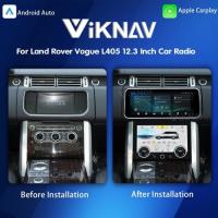 China Viknav 12.3 Inch Android Car Radio for Land Rover Range Rover Vogue L405 2013-2017 with 8GB RAM 128GB ROM for sale