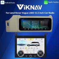 China Viknav 12.3 Inch Touch Screen Car Radio AC for Land Rover Range Rover Vogue L405 2013-2017 Android GPS 8GB 128GB for sale
