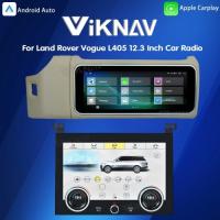 China Viknav 12.3 Inch Touch Screen Car Radio AC for Land Rover Range Rover Vogue L405 2013-2017 Android GPS 8GB 128GB for sale