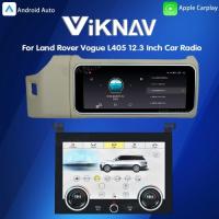 China Viknav 12.3 Inch Touch Screen Car Radio AC for Land Rover Range Rover Vogue L405 2013-2017 Android GPS 8GB 128GB for sale