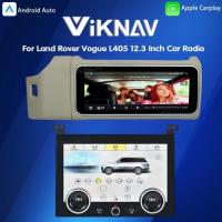 China Viknav 12.3 Inch Touch Screen Car Radio AC for Land Rover Range Rover Vogue L405 2013-2017 Android GPS 8GB 128GB for sale