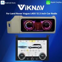 China Viknav 12.3 Inch Touch Screen Car Radio AC for Land Rover Range Rover Vogue L405 2013-2017 Android GPS 8GB 128GB for sale