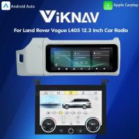 China Viknav 12.3 Inch Touch Screen Car Radio AC for Land Rover Range Rover Vogue L405 2013-2017 8GB RAM 128GB ROM for sale
