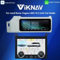 China Viknav 12.3 Inch Touch Screen Car Radio AC for Land Rover Range Rover Vogue L405 2013-2017 8GB RAM 128GB ROM for sale