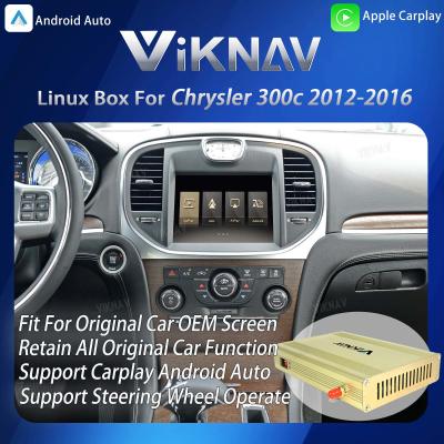 China Viknav Linux Interface Box for Chrysler 300C 2012-2016 with 2GB RAM Wireless CarPlay Android Auto for sale