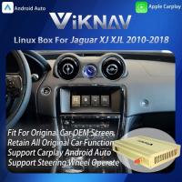 China Viknav Linux Interface Box for Jaguar XJ/XJL 2010-2018 with 2GB RAM and Wireless CarPlay for sale