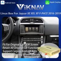China Viknav Linux Interface Box for Jaguar XE XEL XF F-PACE 2016-2019 with 2GB RAM Wireless CarPlay Android Auto for sale