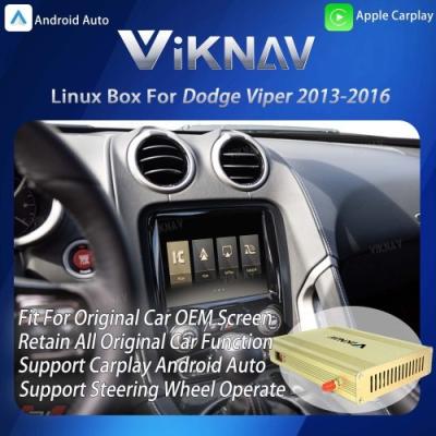 China Viknav Linux Interface Box for Dodge Viper 2013-2016 with 2GB RAM Wireless CarPlay Android Auto for sale