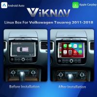 China Viknav Linux Interface Box for Volkswagen Touareg 2011-2018 with 2GB RAM Wireless CarPlay Android Auto for sale