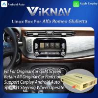 China ViKNAV Linux Interface Box for Alfa Romeo Giulietta with Wireless CarPlay for sale