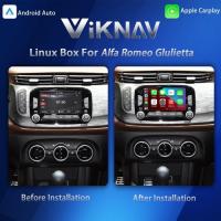 China ViKNAV Linux Interface Box for Alfa Romeo Giulietta with Wireless CarPlay for sale