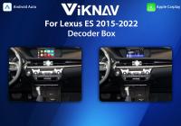 China Viknav Linux System for Lexus ES 2015-2022 with 2GB RAM Wireless CarPlay Android Auto Upgrade for sale